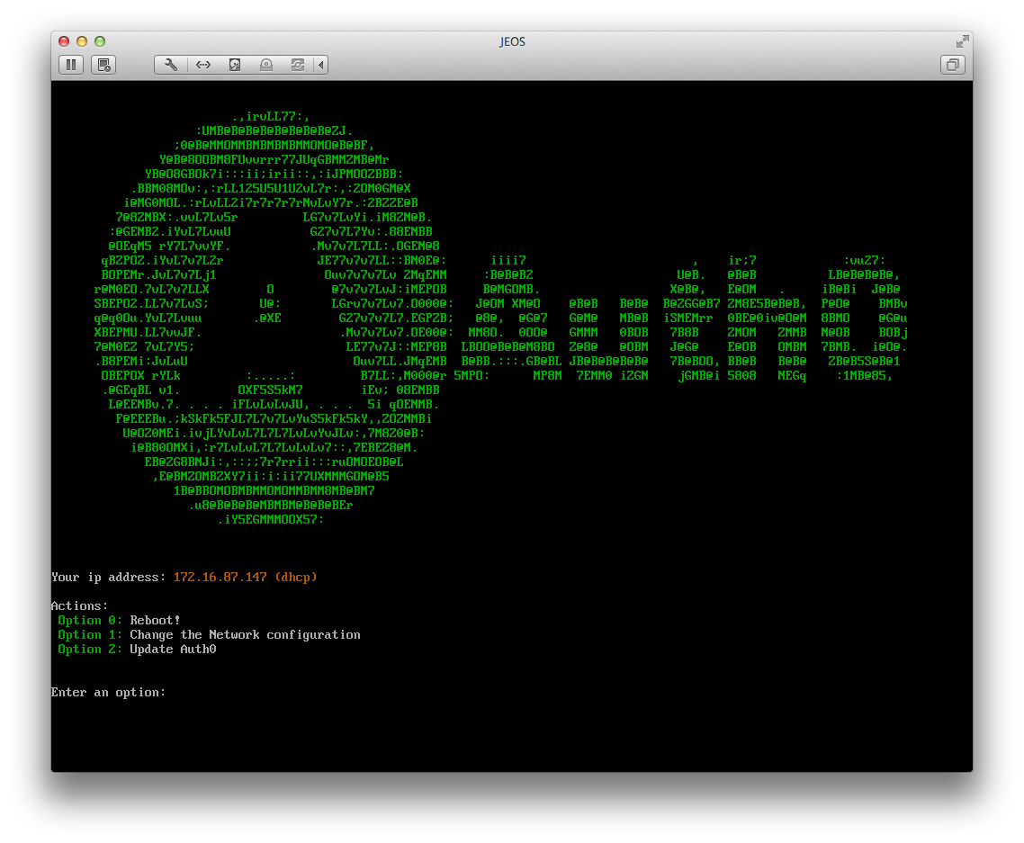 Github Auth0 Auth0 Start Sample Auth0 S Appliance Welcome Screen
